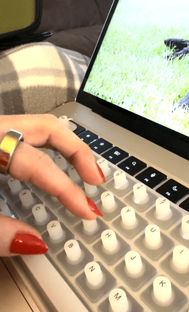 The Best Keyboards for Long Nails: Why You Need the Tippy Type Keyboard Cover – Health Starts in ...